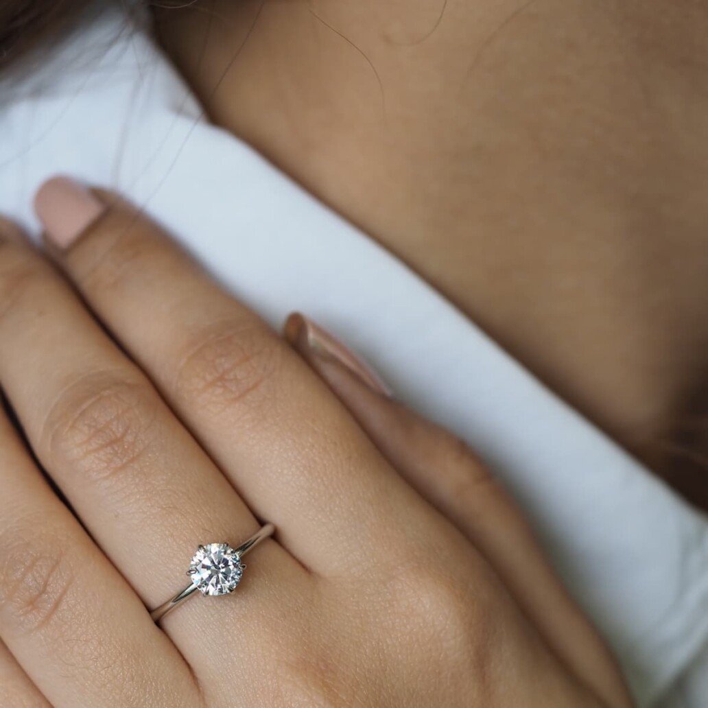 Zara Solitaire Diamond Ring - Engagement Ring